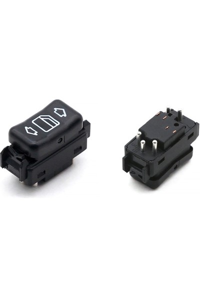 Allestock Mercedes W124 Ön Sol Tekli Cam Açma Kapama Anahtarı - 5 Pin Allestock Mercedes W124 Ön Sol Tekli Cam Açma Kapama Anahtarı - 5 Pin