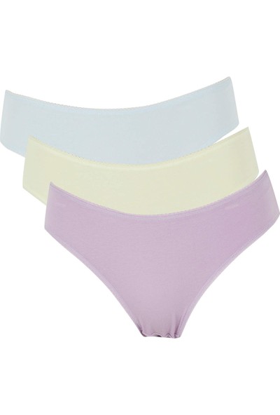 DeFacto Fall In Love Basic 3'lü Brief Külot X9502AZ22AU