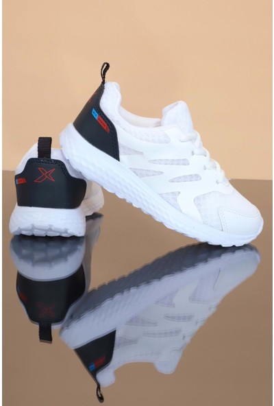 Kidessa 1251 Anatomik Taban Bağcıklı Unisex Çocuk Spor Ayakkabı - NKT01251-BEYAZ-35 Kidessa 1251 Anatomik Taban Bağcıklı Unisex Çocuk Spor Ayakkabı - NKT01251-BEYAZ-35