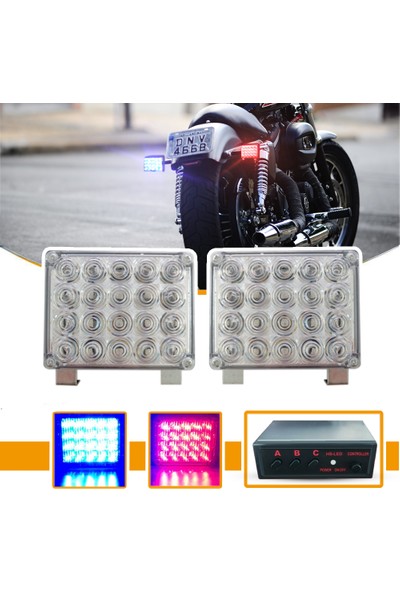 C9 Panjur Arası Modlu 40 Ledli Çakar Lamba Kırmızı Mavi 20x2 cm C9 Panjur Arası Modlu 40 Ledli Çakar Lamba Kırmızı Mavi 20x2 cm