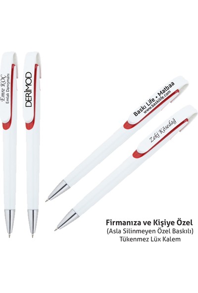 Kişiye Özel, Firmanıza Özel Baskılı Promosyon Kalem 10 Adet