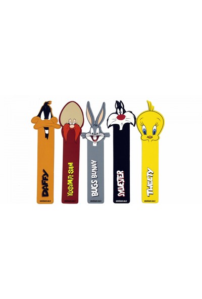 Mabbles Looney Tunes Figür Kitap Ayracı - 1 Adet Mabbles Looney Tunes Figür Kitap Ayracı - 1 Adet