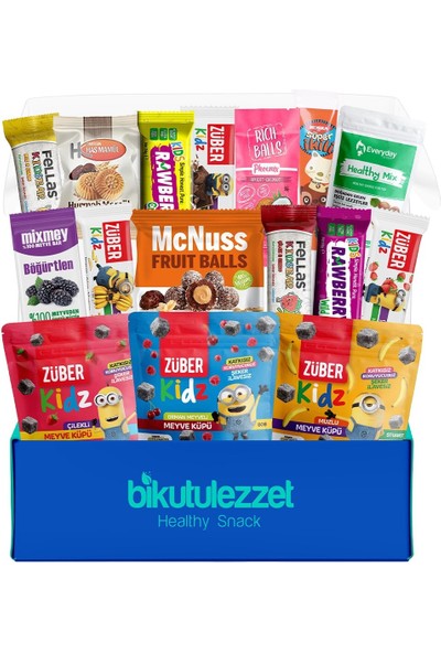 Çocuklar Için Sağlıklı Atıştırmalık Kutusu
