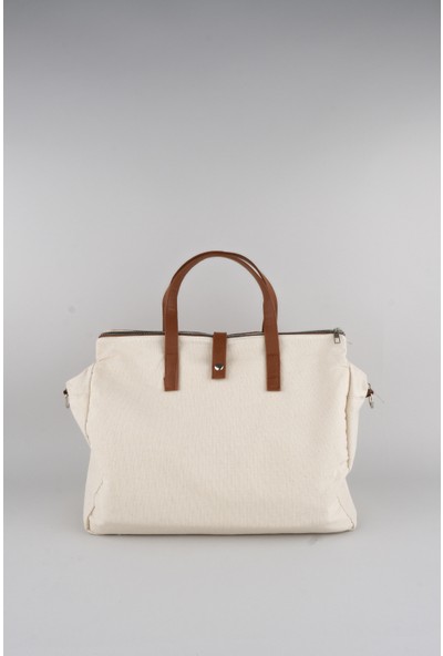 Zumra Online Kadın Taba Organik Kanvas Kumaş Dean El ve Omuz Çanta