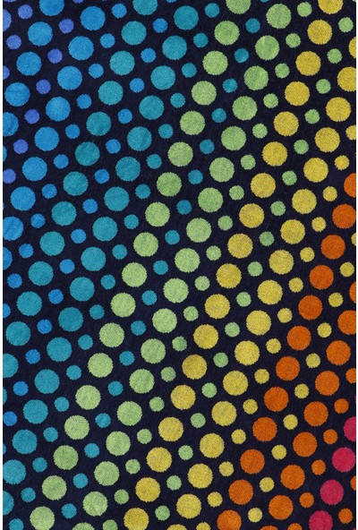 Özdilek Cannes Bubble Stripe Kadife Plaj Havlusu 86X162