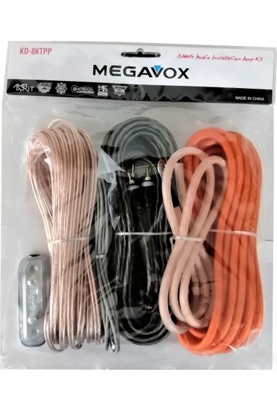 Megavox 8ga Kablo Seti Megavox 8ga Kablo Seti