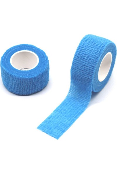 Dedeks 2.5 cm Mavi Elastik Kendinden Yapışkanlı Coban Bandaj Dedeks 2.5 cm Mavi Elastik Kendinden Yapışkanlı Coban Bandaj