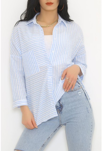 Bigwos Yarasa Kol Gömlek Bebemavi - 2040.1602. Bigwos Yarasa Kol Gömlek Bebemavi - 2040.1602.