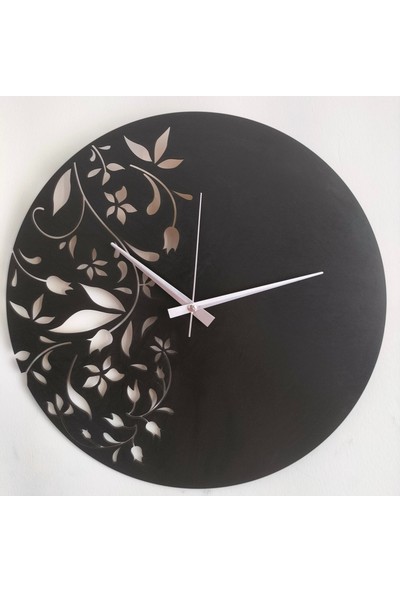 Leylaser Ahşap Mdf Dekoratif Duvar Saati Model 15 50 x 50 cm Leylaser Ahşap Mdf Dekoratif Duvar Saati Model 15 50 x 50 cm