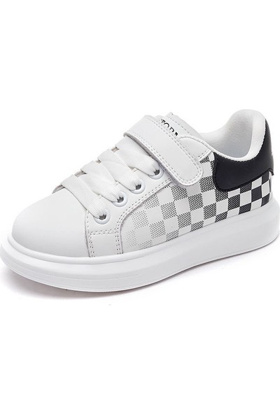 Hausen Yaz Aylarında Tek Örgü Nefes Alabilen Spor Ayakkabılar - Siyah ve Mavi (Yurt Dışından)