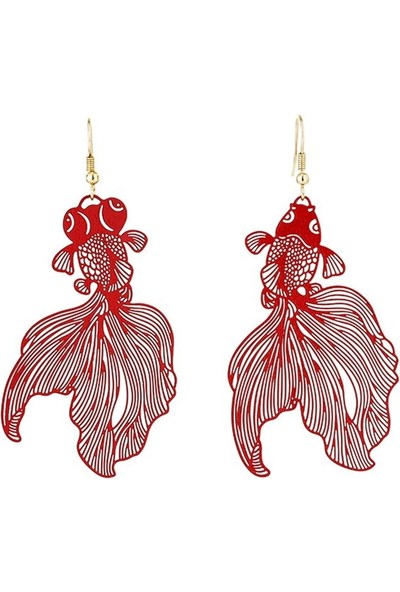 Saraek Koi Balık Küpe Aksesuar Set Saraek Koi Balık Küpe Aksesuar Set