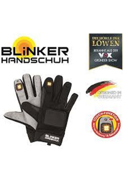 Blinker Handschuh Blinker Sinyalli Bisikletçi Eldiven Blinker Handschuh Blinker Sinyalli Bisikletçi Eldiven
