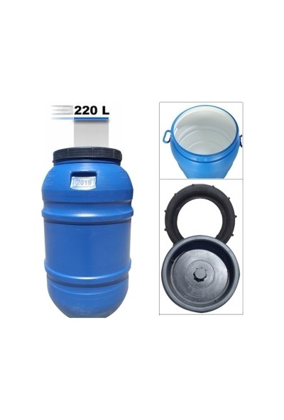 220 Lt Litre Varil Içi Beyaz Plastik Zeytin Turşu Bidon 220 Lt Litre Varil Içi Beyaz Plastik Zeytin Turşu Bidon