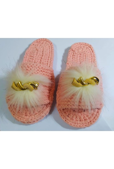 Öznur Abla Örme Ev Terliği