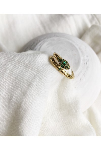 Gamze Zirkon Çelik Yüzük