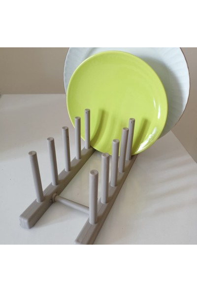 İndecor Pratik Tabaklık Pratik Bulaşık Dizme 7 Bölgeli