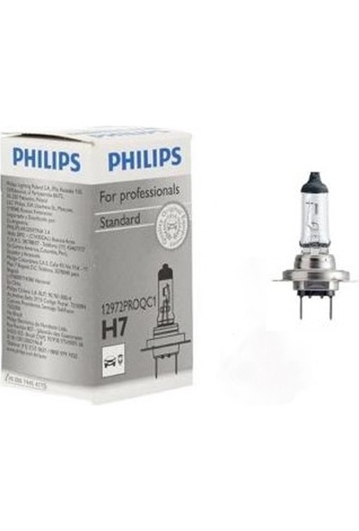 Phılıps 12V 55W H7 PHI-12972PROQC1 (Adet)