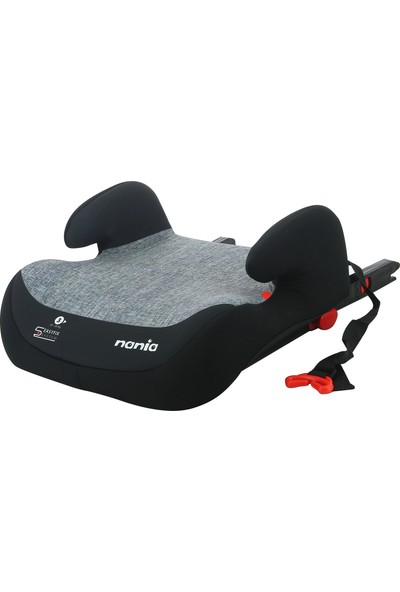Nania Topo Comfort Easyfix 15-36 kg Isofix Yükseltici Oto Koltuğu - Silver Tech Nania Topo Comfort Easyfix 15-36 kg Isofix Yükseltici Oto Koltuğu - Silver Tech