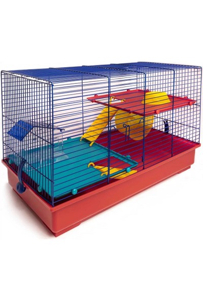 Aquael Pi-Com Astro Hamster Kafesi 65X40X35 cm