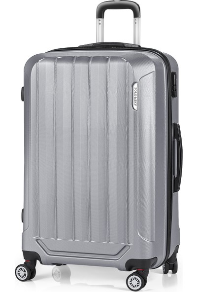 Polo&sky Spring Buyuk Boy Valiz Gri Polo&sky Spring Buyuk Boy Valiz Gri