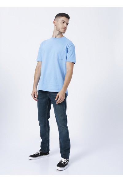 Bad Bear Normal Bel Slim Fit Indigo Erkek Denim Pantolon 22.01.70.003_FRANCO Jeans Bad Bear Normal Bel Slim Fit Indigo Erkek Denim Pantolon 22.01.70.003_FRANCO Jeans