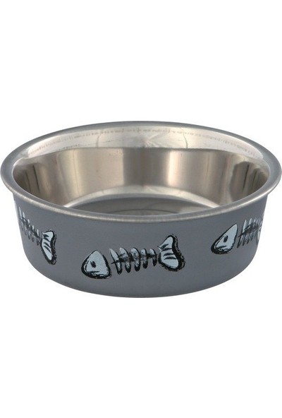 Trixie Kedi Paslanmaz Mama Su Kabı 0.3LT/Ø12CM