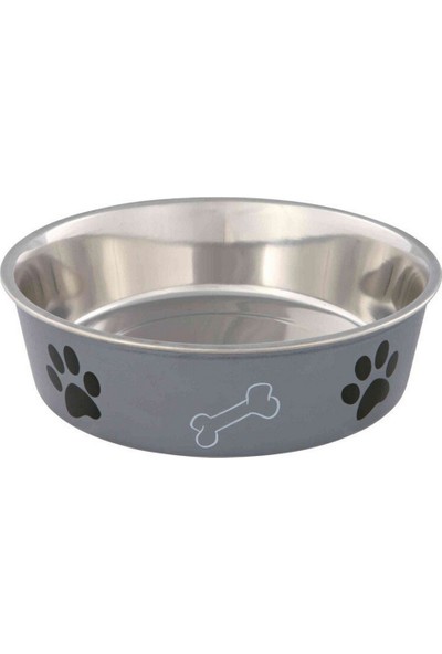 Trixie Köpek Paslanmaz Mama ve Su Kabı 1,4L/Ø21CM