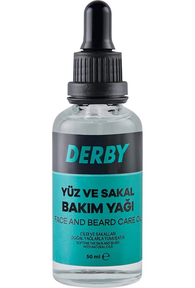 Derby Yüz ve Sakal Serumu 50 ml