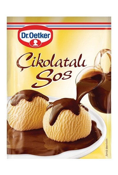 Dr Oetker Çikolatalı Sos 128 gr Dr Oetker Çikolatalı Sos 128 gr