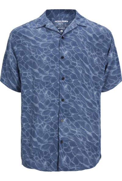 Jack & Jones Erkek Rahat Kesim Kısa Kol Gömlek -12209073