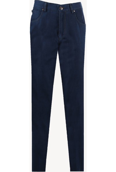 Ysf Erkek Lacivert Üstten Cepli Spor Kot Pantolon