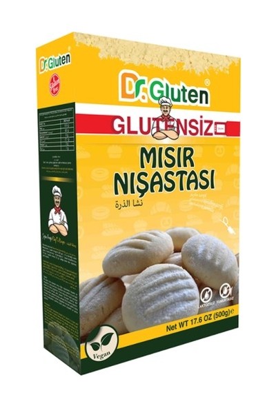 Dr. Gluten Mısır Nişastası 500 gr (Glutensiz)