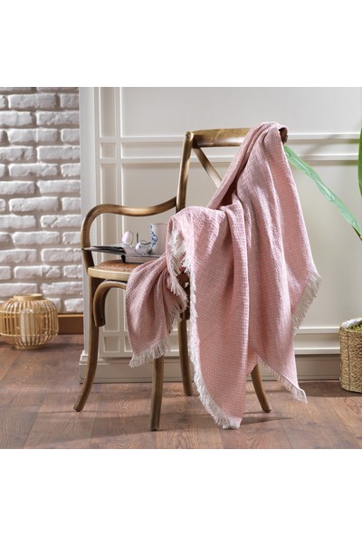 Schafer Vimeno Koltuk Şalı 130X150 -Pudra Schafer Vimeno Koltuk Şalı 130X150 -Pudra