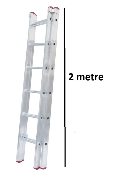 Sözbir 2+2 M Toplam 4 Metre Alüminyum Sürgülü Merdiven Sözbir 2+2 M Toplam 4 Metre Alüminyum Sürgülü Merdiven