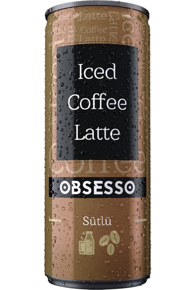 Obsesso Soğuk Kahve Latte 12 x 250 ml Obsesso Soğuk Kahve Latte 12 x 250 ml