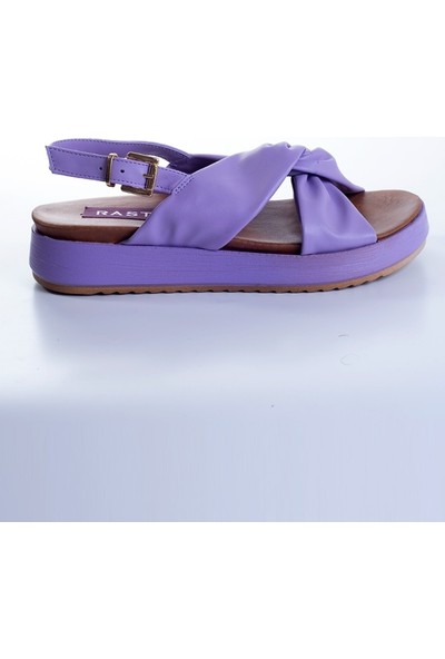 Rastshoes Kadın Çapraz Ortapedik Sandalet Terlik