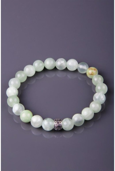 Piyop Yeşil Oniks Doğal Taş Bileklik 8 mm Küre Kesim Piyop Yeşil Oniks Doğal Taş Bileklik 8 mm Küre Kesim