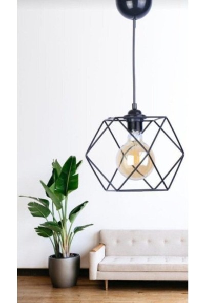 Öztürk Kare Siyah Tekli Avize Öztürk Kare Siyah Tekli Avize