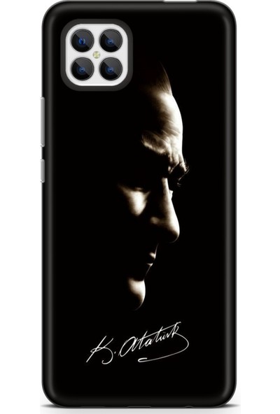 Omix Omix X600 Kılıf Kamera Korumalı Baskılı Silikon Kapak - Atam8