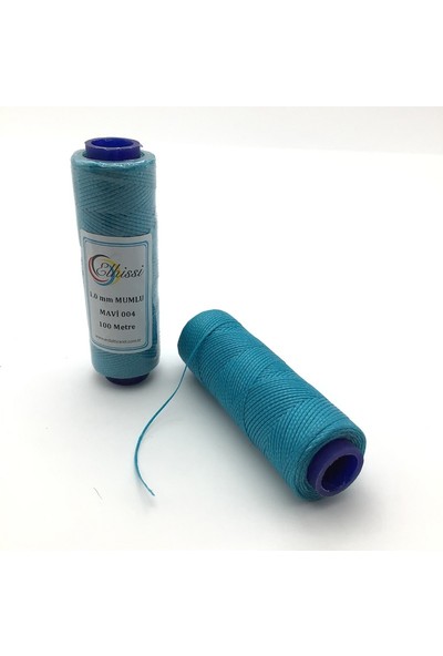 Erdal Ticaret Mumlu Ip (1mm, 100MT, Color Mavi 004) Erdal Ticaret Mumlu Ip (1mm, 100MT, Color Mavi 004)