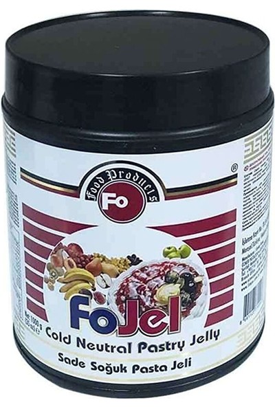 FO Sade Soğuk Pasta Jeli 1 kg FO Sade Soğuk Pasta Jeli 1 kg