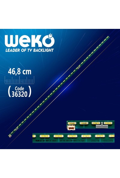 Weko 43 V15 Art3 Fhd Rev1.1 1 R-Type - 6916L2247A - 39 Ledli 46.8 cm Weko 43 V15 Art3 Fhd Rev1.1 1 R-Type - 6916L2247A - 39 Ledli 46.8 cm
