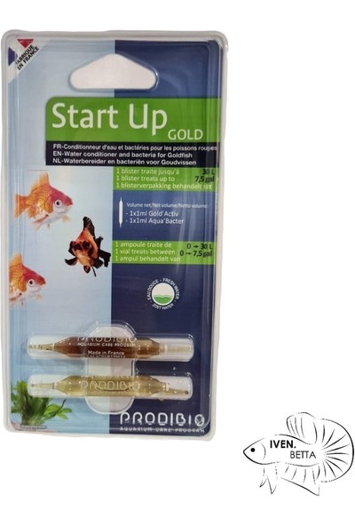 Prodıbıo Start Up Goldfish Nano 2 Ampül Prodıbıo Start Up Goldfish Nano 2 Ampül