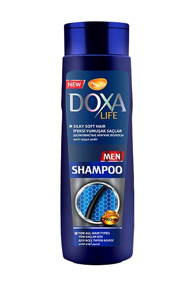 Doxa Life Tüm Saç Tipleri ile Uyumlu Erkek Şampuanı 600 ml 4'lü Doxa Life Tüm Saç Tipleri ile Uyumlu Erkek Şampuanı 600 ml 4'lü