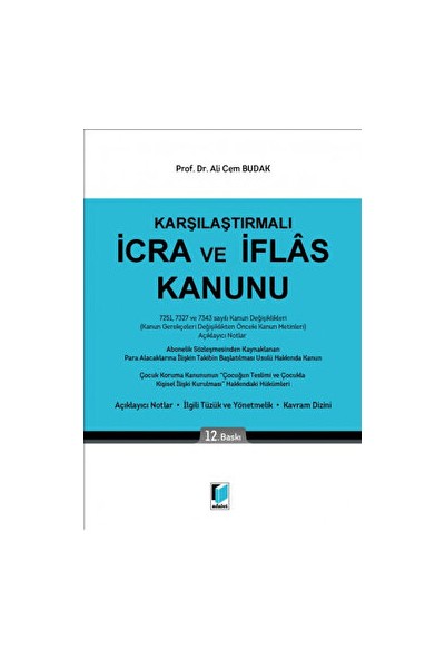 Icra ve Iflas Kanunu Icra ve Iflas Kanunu