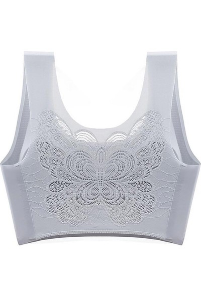 Bilu Kadın Steç Büyük Beden Iç Çamaşırı Takımı - Gri (Yurt Dışından) Bilu Kadın Steç Büyük Beden Iç Çamaşırı Takımı - Gri (Yurt Dışından)