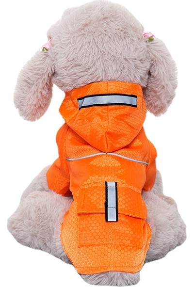 Turquoisee Turuncu Floresan Pet Yağmurluk (Yurt Dışından) Turquoisee Turuncu Floresan Pet Yağmurluk (Yurt Dışından)