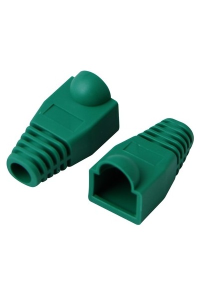 Polaxtor RJ45 Cat5 Cat6 Kılıf (100 Adet) - Yeşil Polaxtor RJ45 Cat5 Cat6 Kılıf (100 Adet) - Yeşil