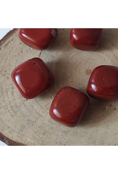Candle's Flame Kırmızı Jasper Doğal Taş