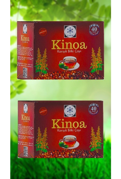 Trend Popüler Kinoa Detox Çayı